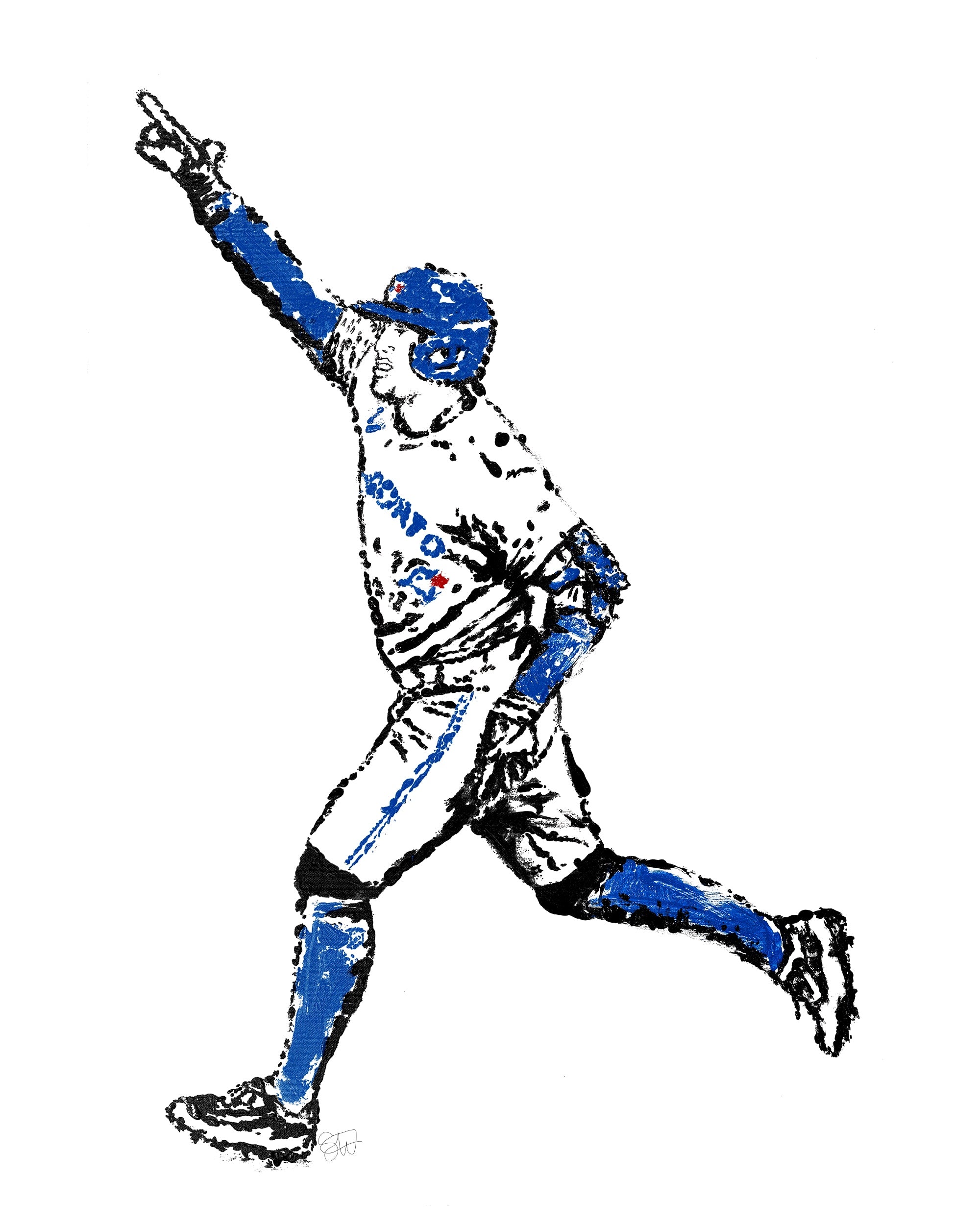 George Springer print – Samantha Woj
